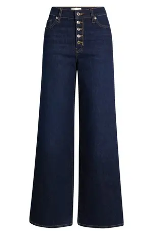 FRAME Le Slim Palazzo High Waist Wide Leg Jeans