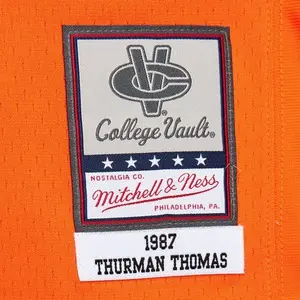 Mitchell & Ness Thurman Thomas Oklahoma State Cowboys 1987 Replica Jersey