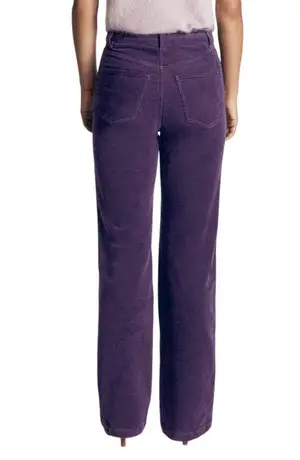 Boden High Waist Straight Leg Corduroy Jeans