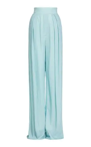 Maticevski Reason Relaxed Pants - Turquoise