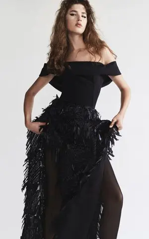 Maticevski The Web Silk Maxi Skirt