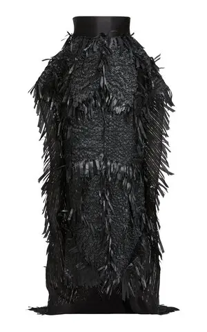 Maticevski The Web Silk Maxi Skirt
