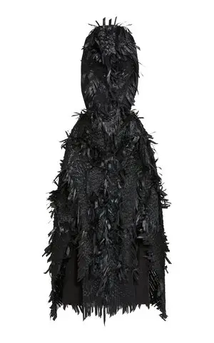 Maticevski Determiner Silk Maxi Dress - Black