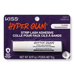 Kiss Hyper Glam Halloween Strip Lash Adhesive - Clear