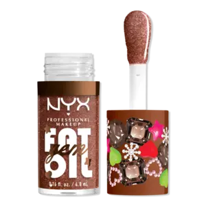 NYX PROFESSIONAL MAKEUP Fat Oil Gem Lip Drip - Cacao Gem