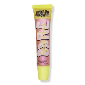 MADE BY MITCHELL Bare Sparkles Lip Oil - On Ice