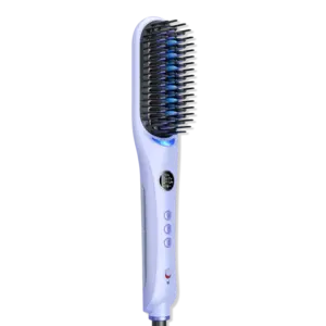 WAVYTALK Steambrush Pro Steam Straightener Brush - Periwinkle
