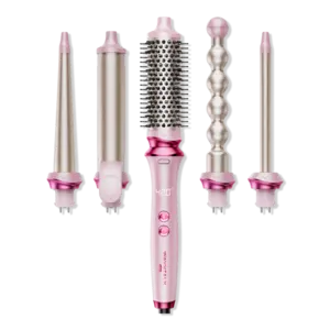 WAVYTALK Heatwave Pro 5-in-1 Curling Wand Set - One-color