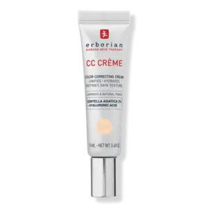 ERBORIAN Travel Cream Color-corrector With Korean 2% Centella Asiatica & Hyaluronic Acid - Nude