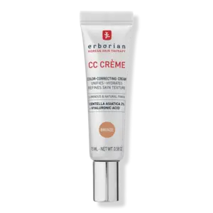 ERBORIAN Travel Cream Color-corrector With Korean 2% Centella Asiatica & Hyaluronic Acid - Bronze