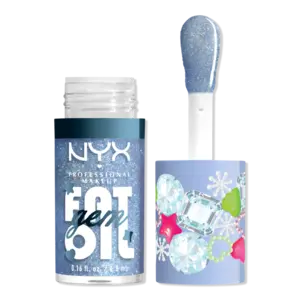 NYX PROFESSIONAL MAKEUP Fat Oil Gem Lip Drip - Silver Bling