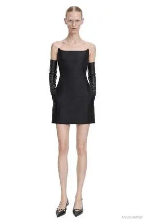 Balenciaga Bustier Mini Dress