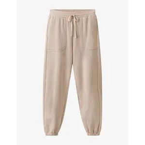 THE WHITE COMPANY Ultimate Cuffed Elasticated-waist Cotton-blend Trousers
