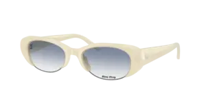 Miu Miu Sunglass Mu C05su Clear Gradient Light Blue