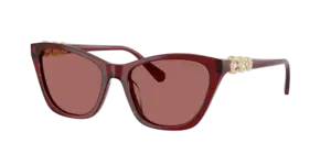 SWAROVSKI Sunglass Sk6068u Dark Violet