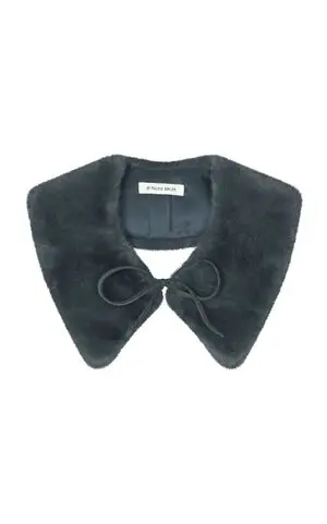 BY MALENE BIRGER Cowie Faux Fur Collar - Grey