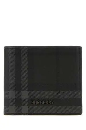 Burberry Printed Canvas Mini Wallet - Checked
