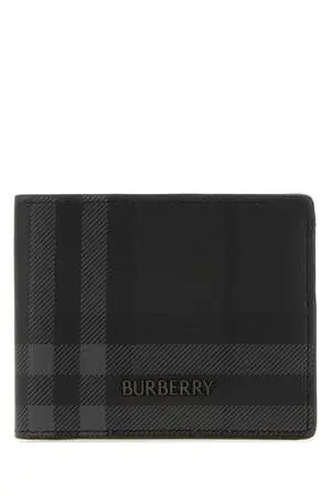 Burberry Printed Canvas Mini Wallet - Checked