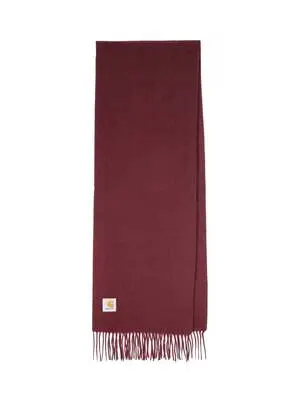 Carhartt Work In Progress Wool Fringe Scarf - Red