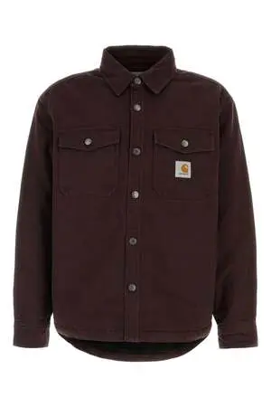 Carhartt Work In Progress Canvas Selby Shirt Jac - Brown