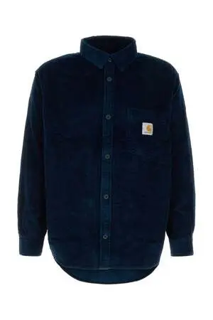 Carhartt Work In Progress Corduroy Loyde Shirt - Blue