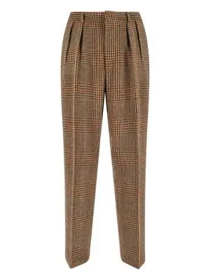 Polo Ralph Lauren 100% Wool Trousers - Brown