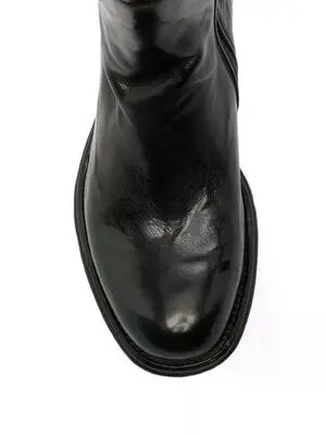 LEMARGO Buckle-detail Leather Boots
