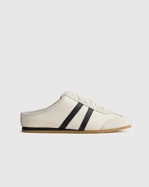 Quince Italian Leather Sneaker Mule - Birch