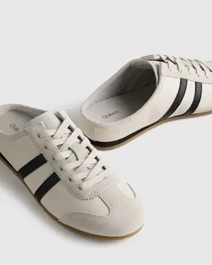 Quince Italian Leather Sneaker Mule - Birch