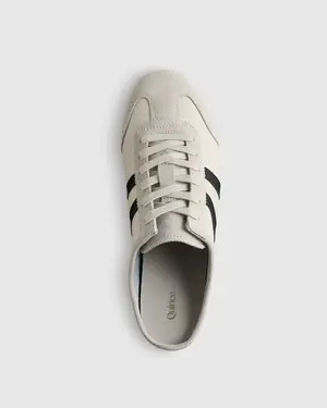 Quince Italian Leather Sneaker Mule - Birch