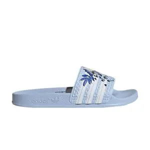Adidas Her Studio London X Adilette Slide J 'colorful Blossoms