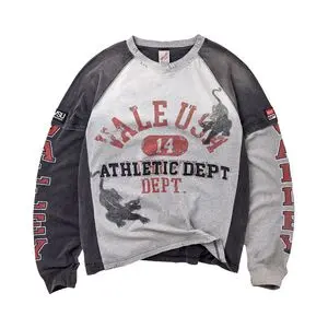 VALE FOREVER Varsity Long-sleeve - Grey