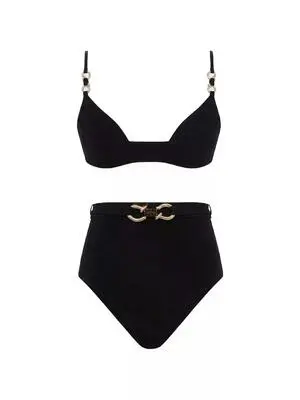 Zimmermann Mahon Belted Chain-link Bikini