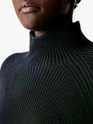 Marc O'polo Ribbed-knit Raglan-sleeve Sweater