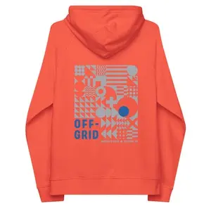 ANCHOR & CREW Burnt Twenty Off-grid Editions Organic Cotton Hoodie - Orange