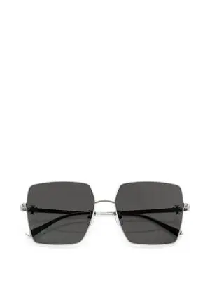 Tory Burch Square-frame Sunglasses - Silver