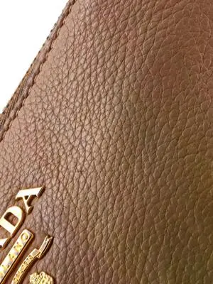 Prada Dual Strap Flat Vitello Daino Medium Crossbody Bag
