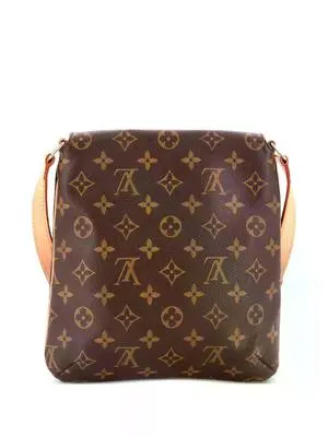 LOUIS VUITTON Musette Salsa Handbag Monogram Canvas Pm Shoulder Bag - Brown