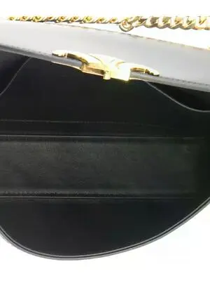 Celine Triomphe Chain Leather Small Shoulder Bag