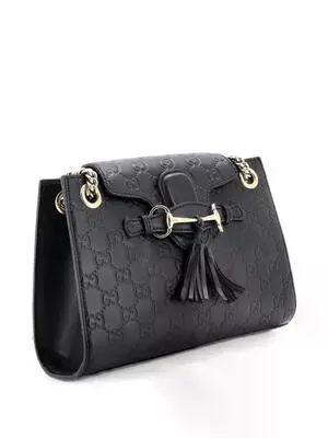 Gucci Emily Chain Flap Guccissima Leather Small Shoulder Bag