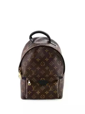 LOUIS VUITTON Palm Springs Monogram Canvas Pm Backpack - Brown