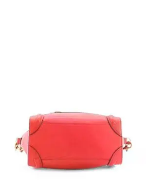 Celine Luggage Bag Grainy Leather Nano Crossbody Bag