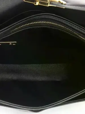 Celine Triomphe Besace Clea Flap Bag Leather Shoulder Bag