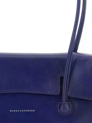 MARGESHERWOOD Glossy Leather Shoulder Bag