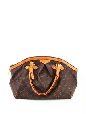 LOUIS VUITTON Tivoli Handbag Monogram Canvas Gm Satchel - Brown