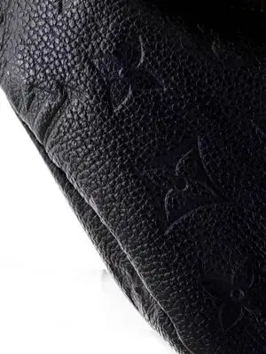 LOUIS VUITTON Bum Bag Monogram Empreinte Leather Belt Bag - Black