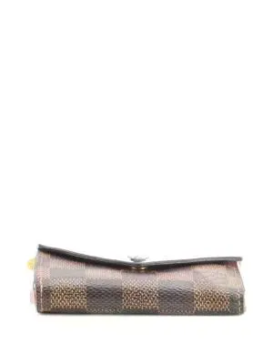 LOUIS VUITTON Zoe Wallet Monogram Canvas And Leather Small Wallets - Pink