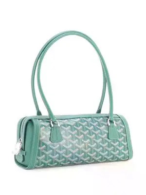 Goyard Bonbonnière Bag Coated Canvas Shoulder Bag - Green