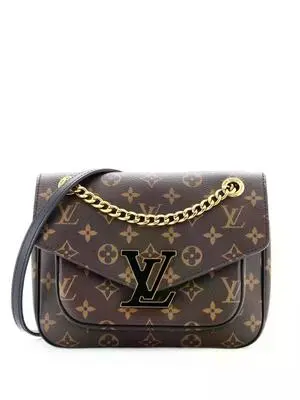 LOUIS VUITTON Passy Handbag Monogram Canvas Crossbody Bag - Brown