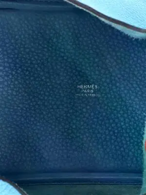 Hermès Eclat Picotin Lock Bag Clemence Pm Tote Bag - Blue